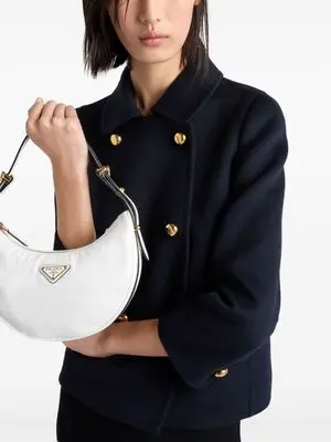 Prada Cashgora Double-breasted Jacket