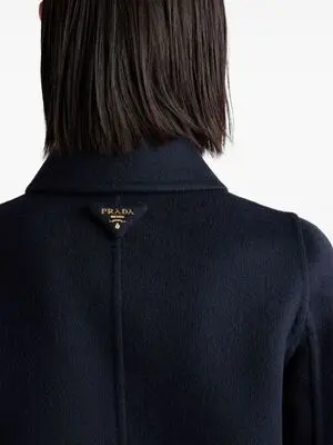 Prada Cashgora Double-breasted Jacket