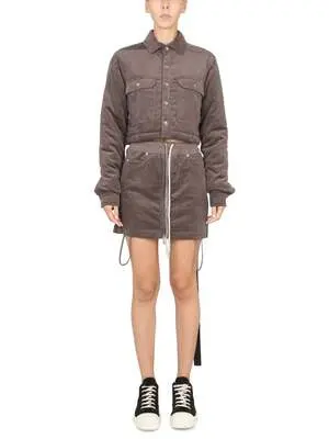 Rick Owens Cropped Jacket - Multicolor
