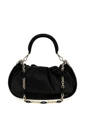 ROGER VIVIER Viv Choc Medium Leather Hobo Bag