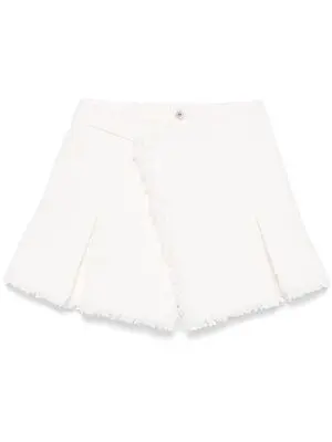 Sacai Denim Mix Shorts - Multicolor