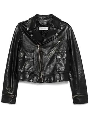 GOLDEN GOOSE Leather Jacket - Multicolor
