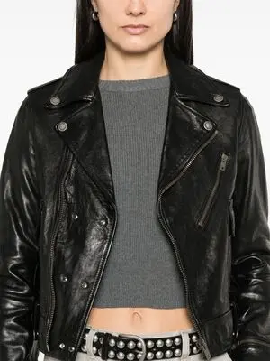 GOLDEN GOOSE Leather Jacket