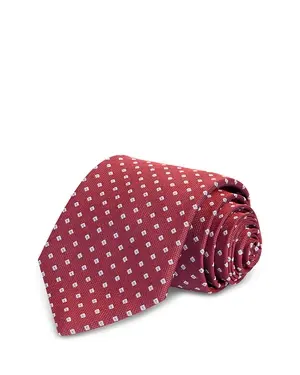 BOSS Classic Dot Tie - Open Red
