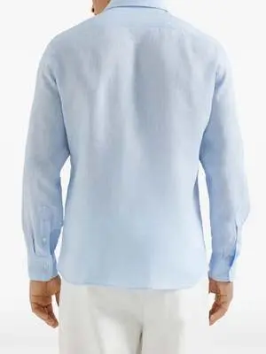 Brunello Cucinelli Linen Easy Fit Shirt