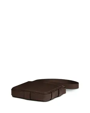 Montblanc Sartorial Leather Vertical Belt Messenger Bag