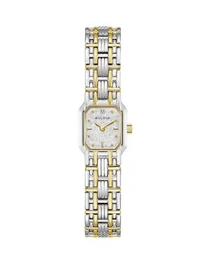 Bulova Goddess Of Time Sophia Bracelet Watch - Two-tone