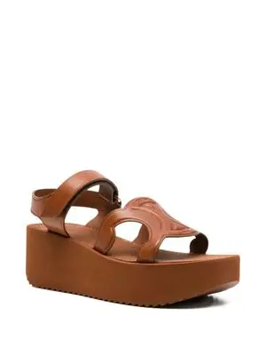 Celine Sunny Triomphe Sandals