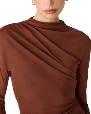 Steve Madden Catrina Draped Bodycon Dress