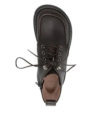 Loewe Sierra Leather Lace-up Boots
