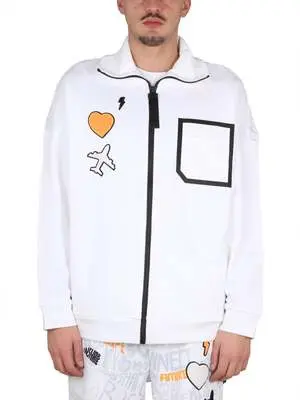 BOSS Logo Sweatshirt - White