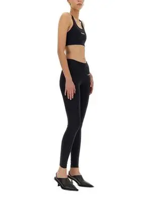 JIL SANDER Crop Top With Logo