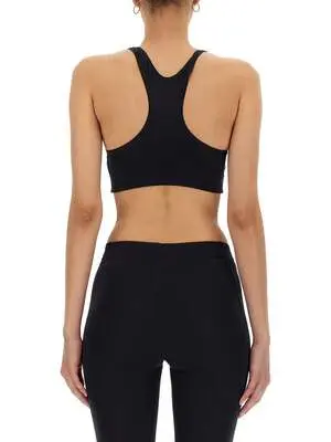 JIL SANDER Crop Top With Logo
