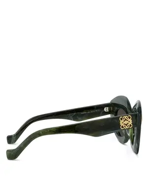 Loewe Anagram Cat Eye Sunglasses, 48mm