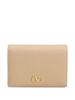 Valentino Garavani Vlogo Signature Leather Wallet - Multicolor