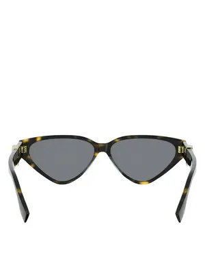 Fendi Ff Diamonds Cat Eye Sunglasses, 57mm