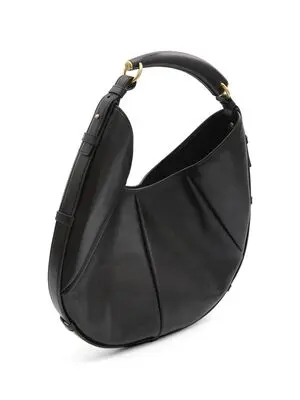 Saint Laurent Mombasa Medium Leather Hobo Bag