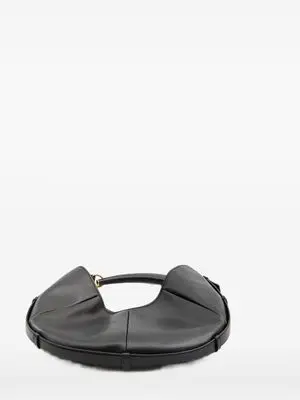 Saint Laurent Mombasa Medium Leather Hobo Bag