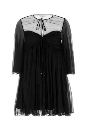Chloé Silk Georgette Mini Dress