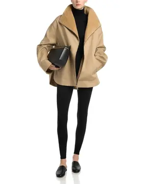 TOTEME Waxed Cotton Zipped Country Jacket