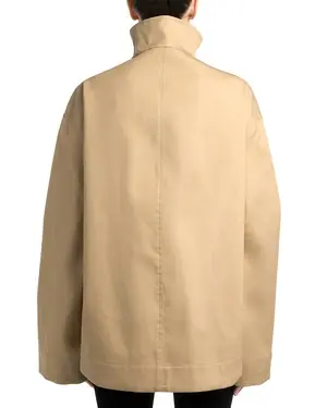 TOTEME Waxed Cotton Zipped Country Jacket