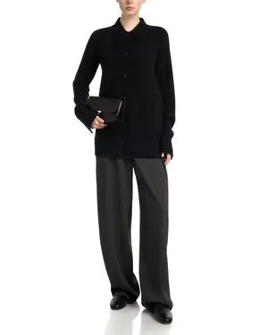 TOTEME Cashmere Button Front Shirt