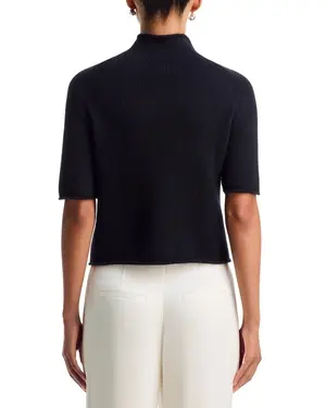 LISA YANG Cashmere Fride Mock Neck Sweater