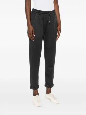 Brunello Cucinelli Cotton And Silk Blend Trousers