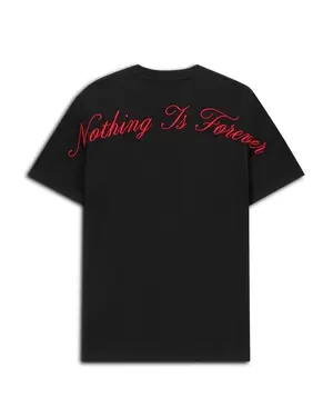 RtA Liam Script Short Sleeve Cotton Tee