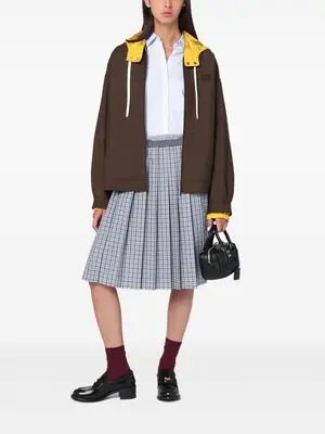 Miu Miu Wool Hooded Jacket