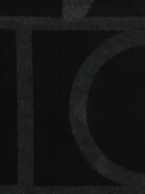 TOTEME Wool Monogram Scarf