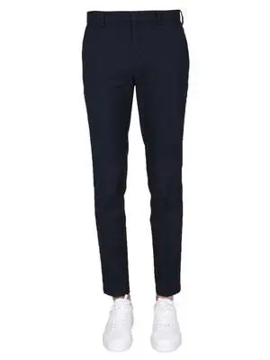 BOSS Regular Fit Tailored Trousers - Blue