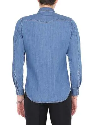 Alexander McQueen Shirt With Embroidered Logo