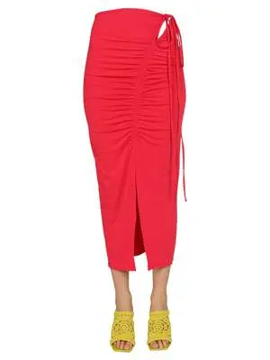 SELF-PORTRAIT Jersey Skirt - Pink
