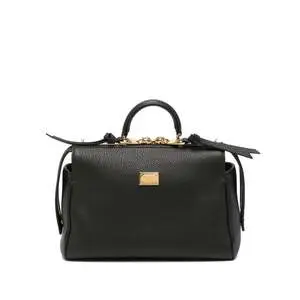 Dolce & Gabbana Vittoria Calfskin Tote Bag