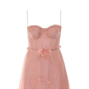 Zimmermann Luna Ruffle Midi Dress