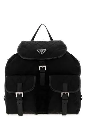 Prada Re-nylon Backpack - Black