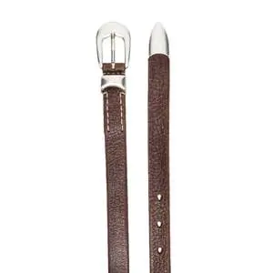 Our Legacy Grained Leather Pin-buckle Belt