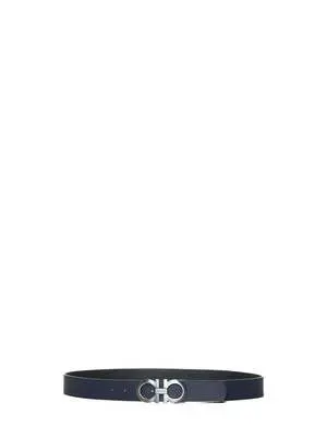 FERRAGAMO Reversible Gancini Belt - Multicolor
