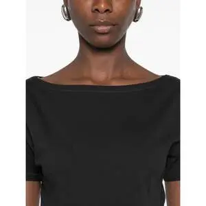 LEMAIRE Heavy Cotton Jersey Belted Midi Dress