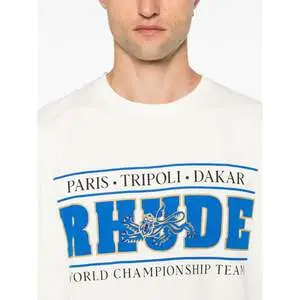 Rhude Neutrals T-shirts & Vests T-shirts