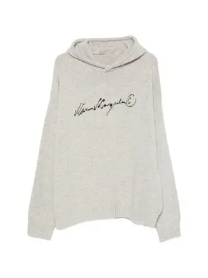 MAISON MARGIELA Wool Crewneck Sweater - Grey