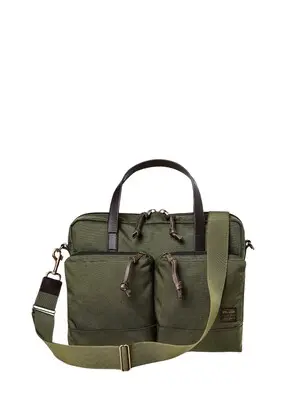Filson Bdryden Briefcase In Cordura - Green