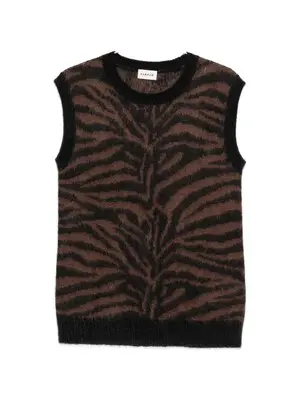 PAROSH Wool Blend Vest