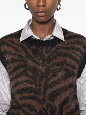 PAROSH Wool Blend Vest