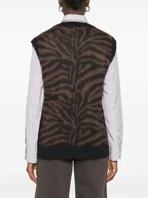PAROSH Wool Blend Vest