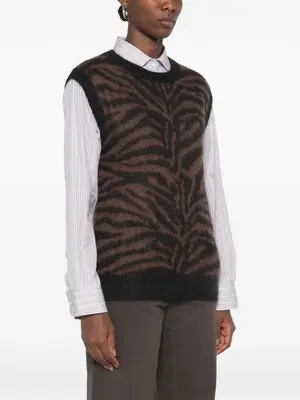 PAROSH Wool Blend Vest