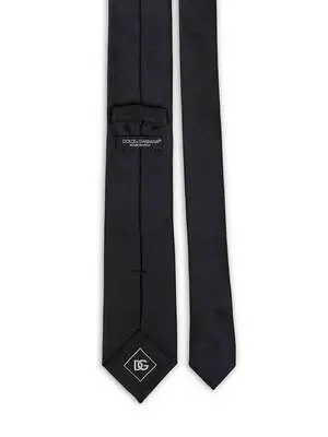 Dolce & Gabbana Silk Satin Martini Neck Ties