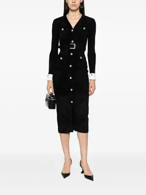 SELF-PORTRAIT Chenille Long Dress