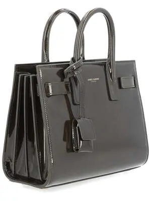 Saint Laurent Calfskin Bag Sac De Jour Nano